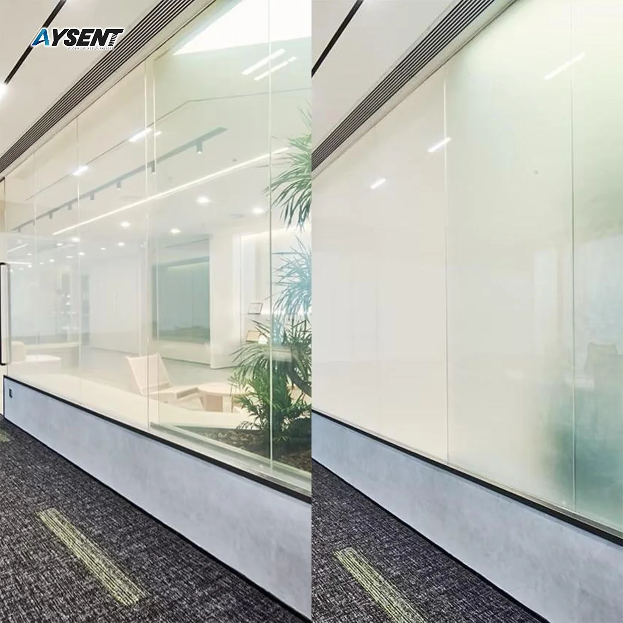 Self-Adhesive Electronic Switchable Smart Film Pdlc Smart Tint Pdlc ...