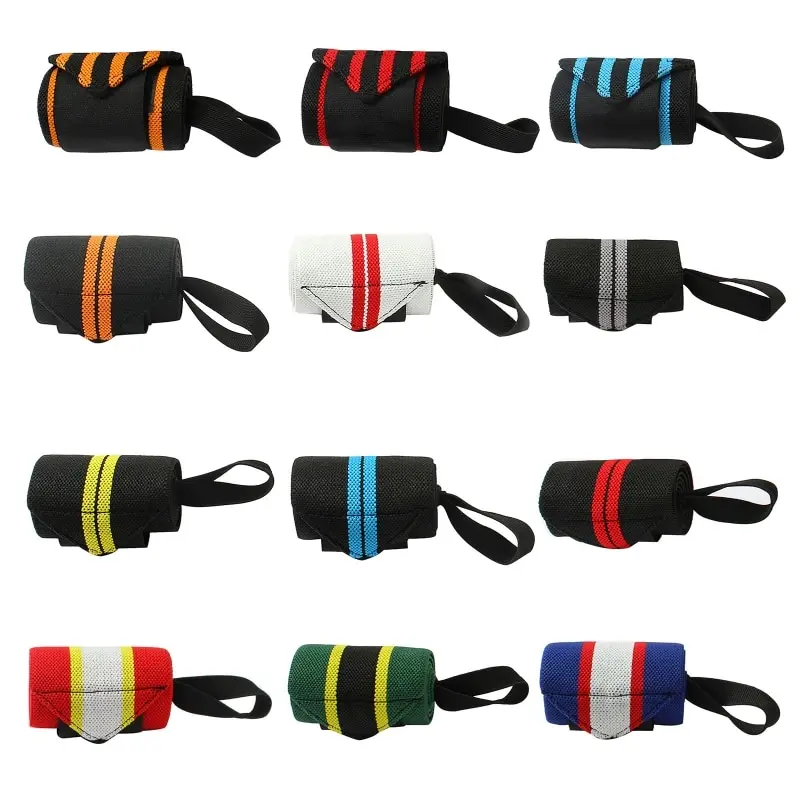 Fitness Gym Hand Wrist Band Support Wrap Bandage Weight Lifting Strap ...