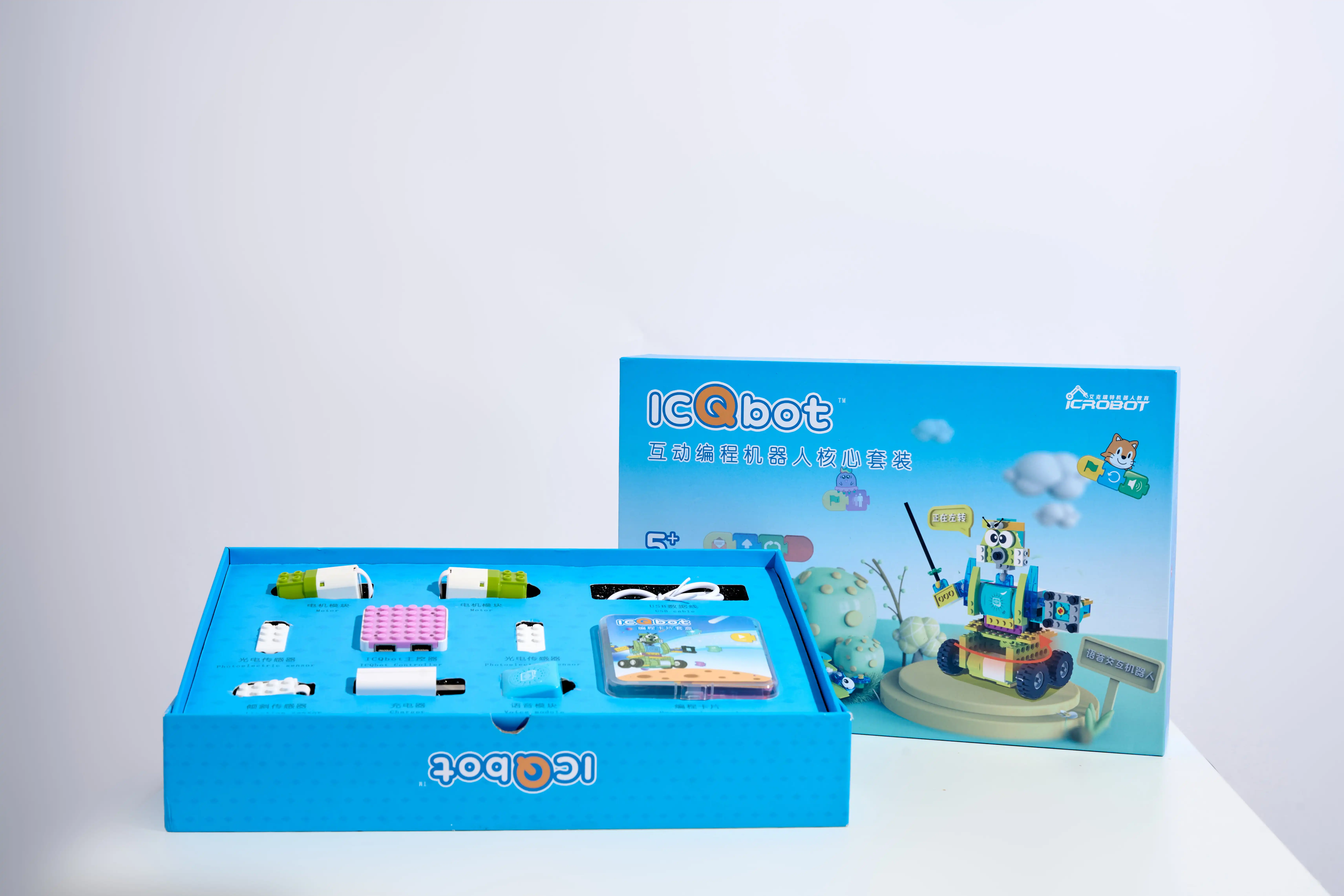 ICQbot Interactive Coding Robot Set (Electronics) Wedo2.0 Toy Building ...