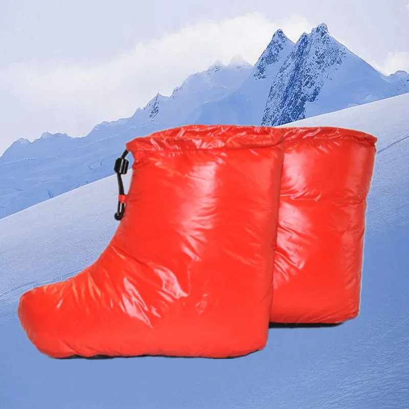 Lipean Ultralight Goose Down Socks Goose Down Booties For Indoor ...