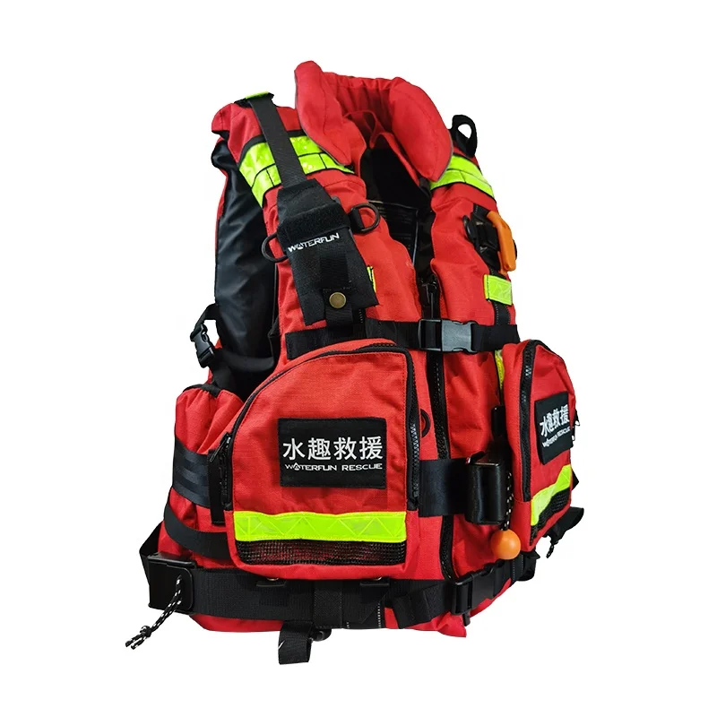 CE Certificates Sea Rescue Life Jacket Multi-pocket Life-saving High ...