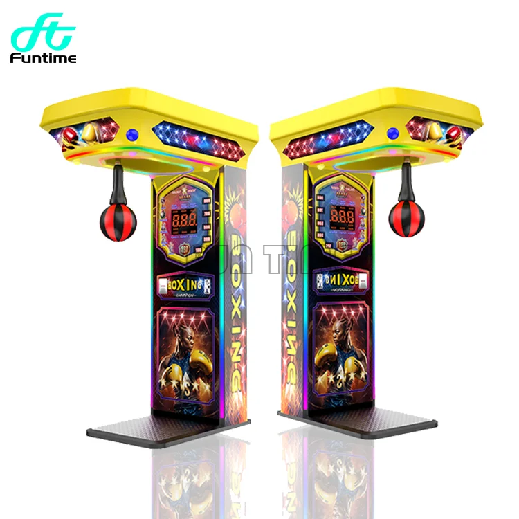 Coin Operated Indoor Adults Sport Games - Ultimate Punch Boxing Game ...