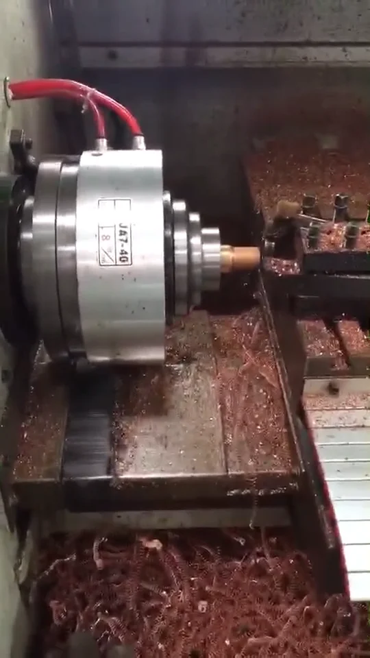 High Speed Rotary Pneumatic Chuck Spindle Instrument Cnc Lathe Machine ...