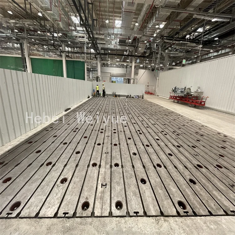 T-slot Test Platform And Cast Iron Test Platform With Clear Dimensional ...