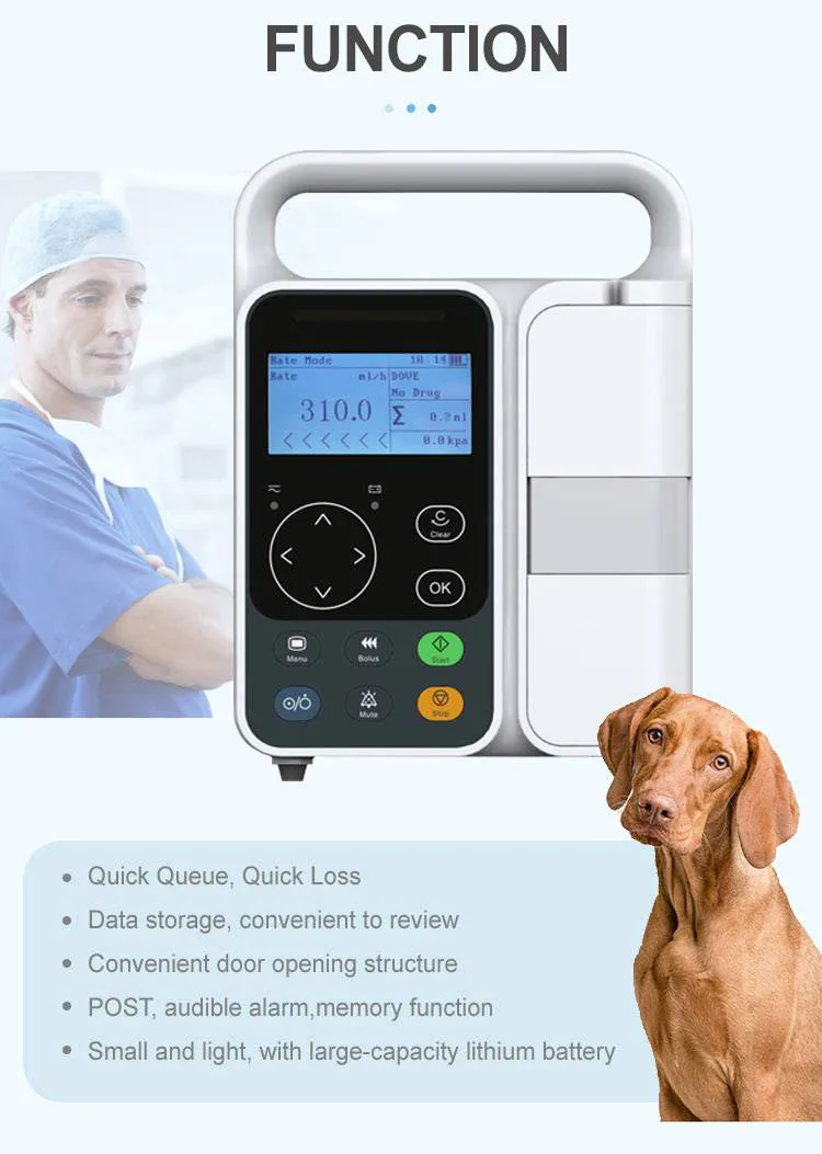 Yonker Automatic Portable Veterinary Injector - Vet Infusion Pump