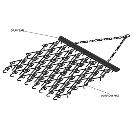Drag Chain Harrow/Trailed Pasture Harrow/Heavy Duty Drag Harrow for ...