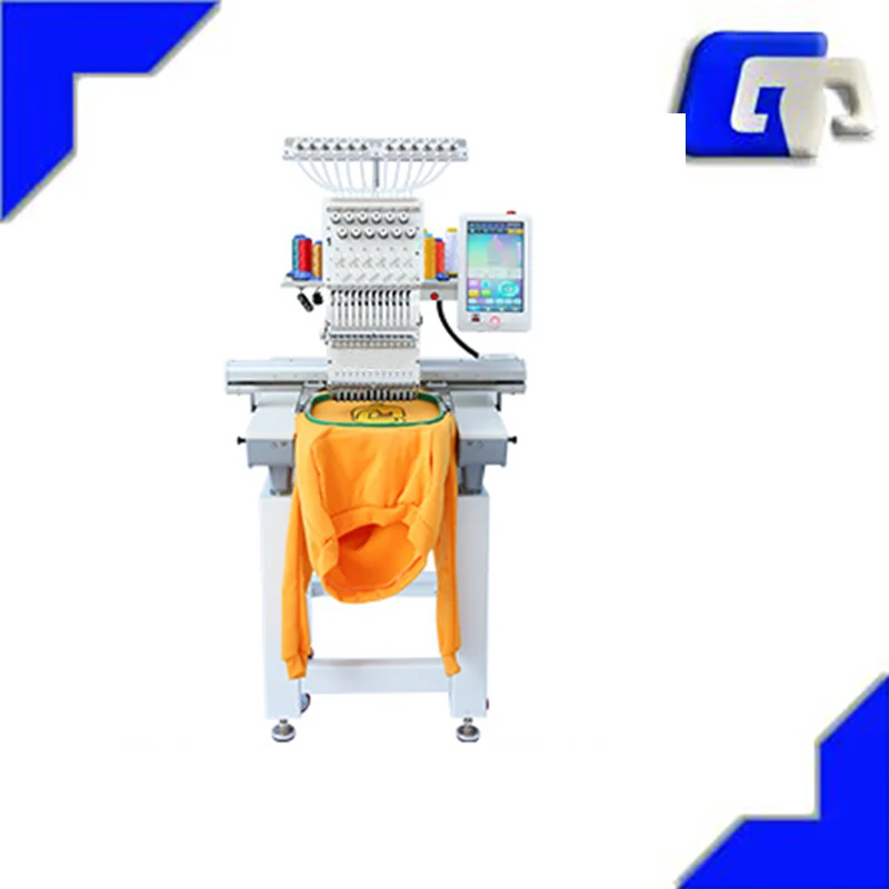 Small Automatic Computer Controlled Industrial Embroidery Machine