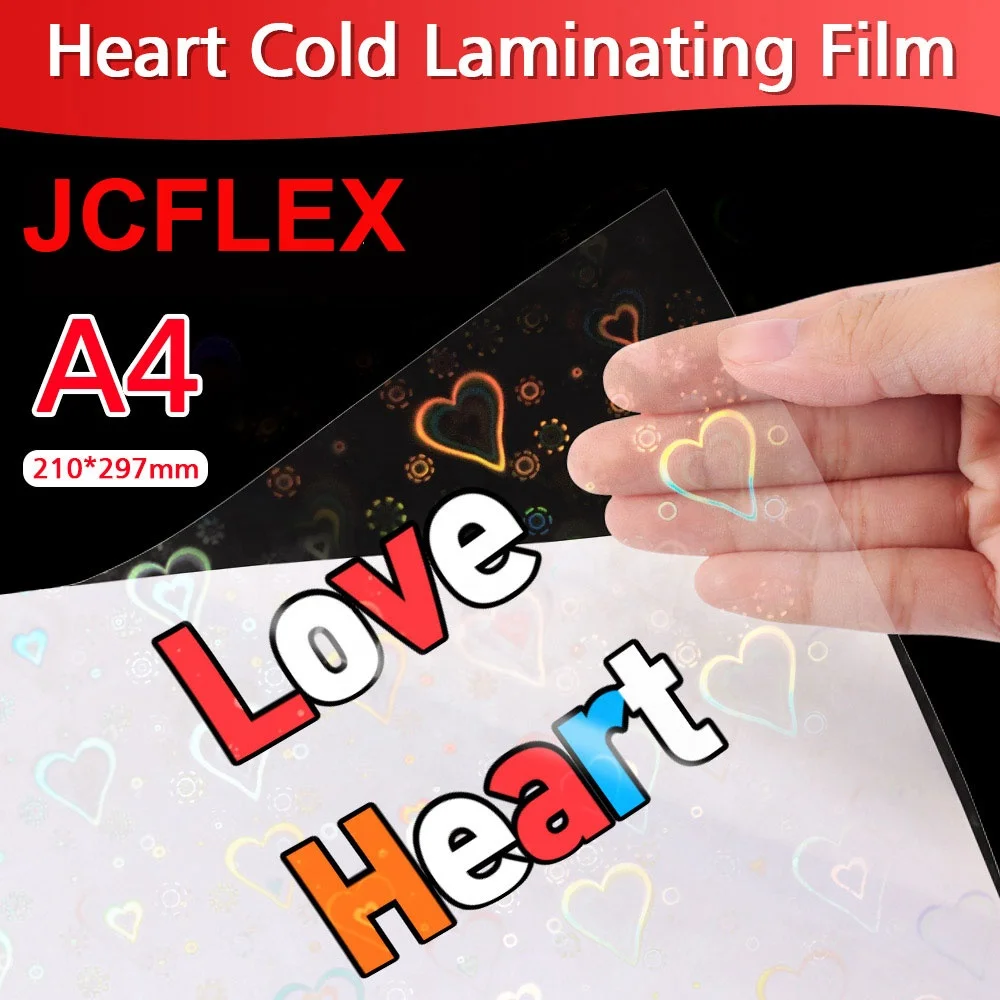 Holographic Transparent Adhesive Vinyl for Photo Laminating