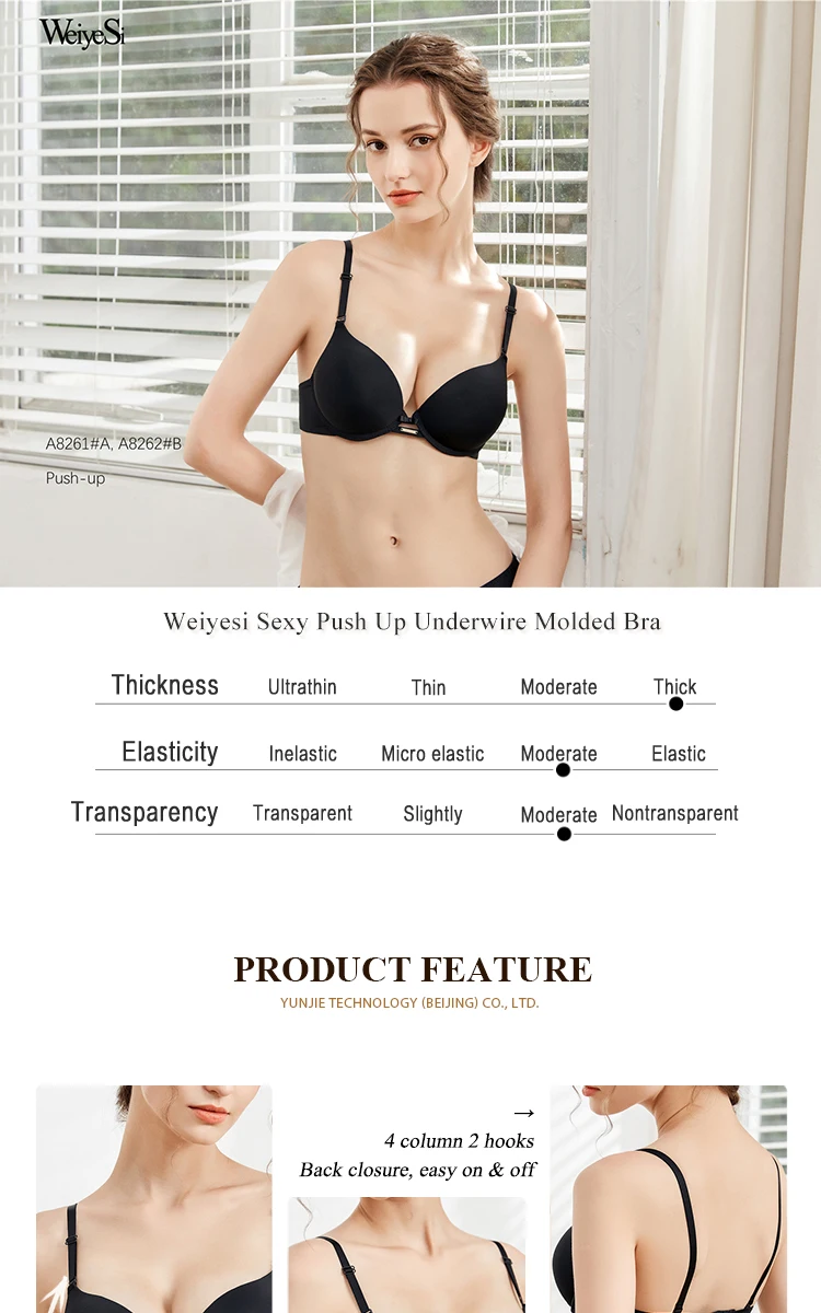 Weiyesi Seamless Bra 2024 Underwear Fashion Push up Bra Sexy Seamless Bras Women's Clothing Sexy ...