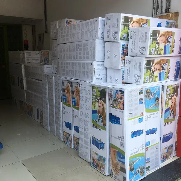 Wholesale Intex 26364 Family Rectangular Frame Above Ground Steel Xtr ...