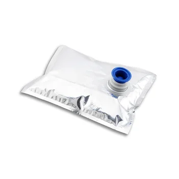 3l 5l 10l Transparent/aluminum Aseptic Dispenser Bag For Liquid Beverage Coffee Wine Cola Milk ...