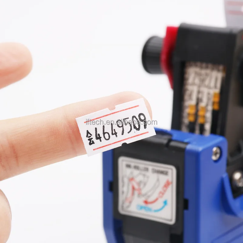 MX5500 Labeler MX-5500 8 Digits Price Tag Gun Handheld Price Label Gun ...