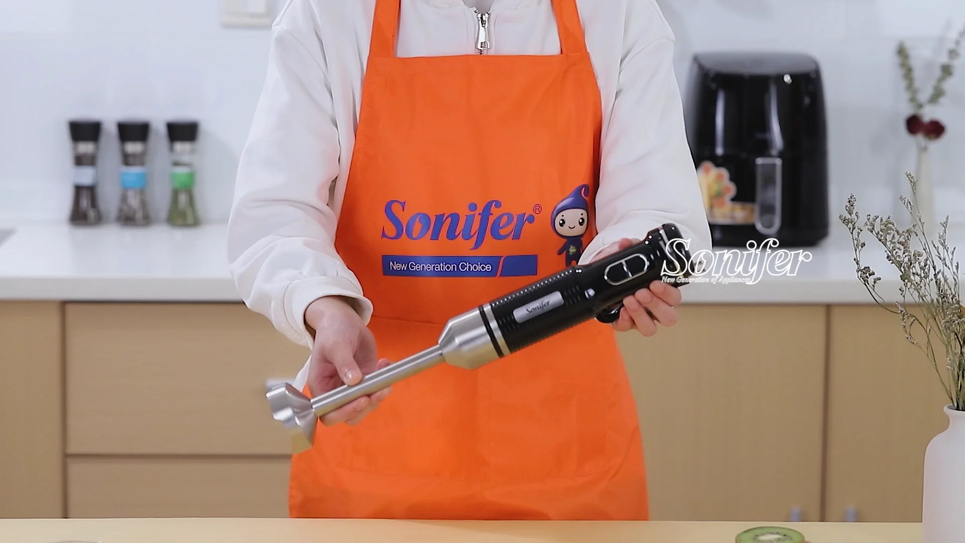 Sonifer SF-8080 Kitchen Blender - 750W Motor & Adjustable Speed