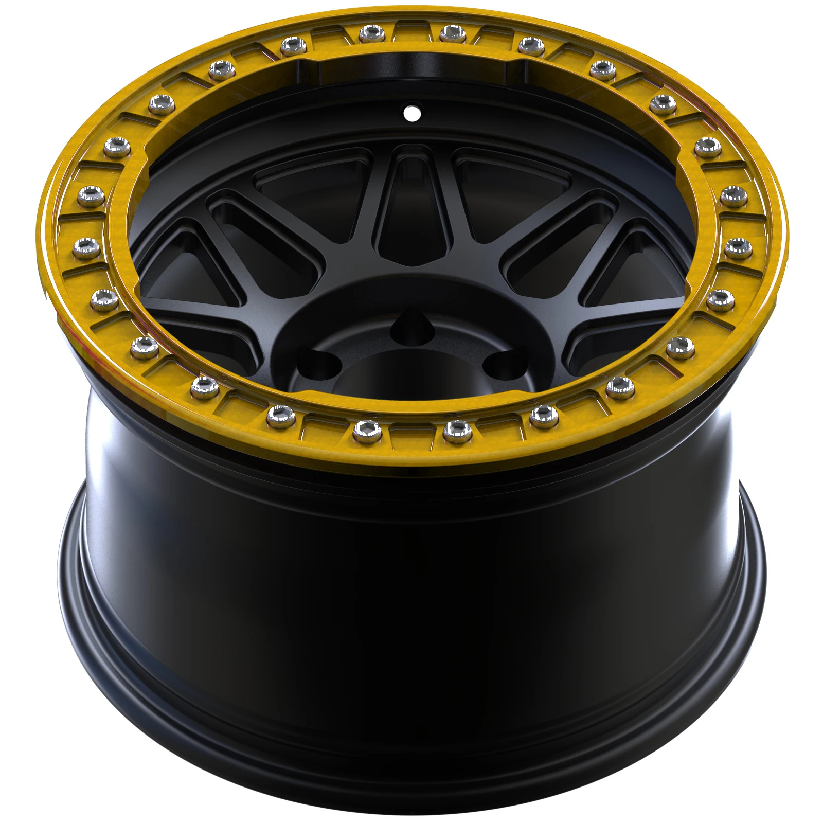 Four Wheel 17 Inch Off-road Forged Wheels 5x150 4x4 5x127 Rims Wrangler with Lock Ring ET Offset ...
