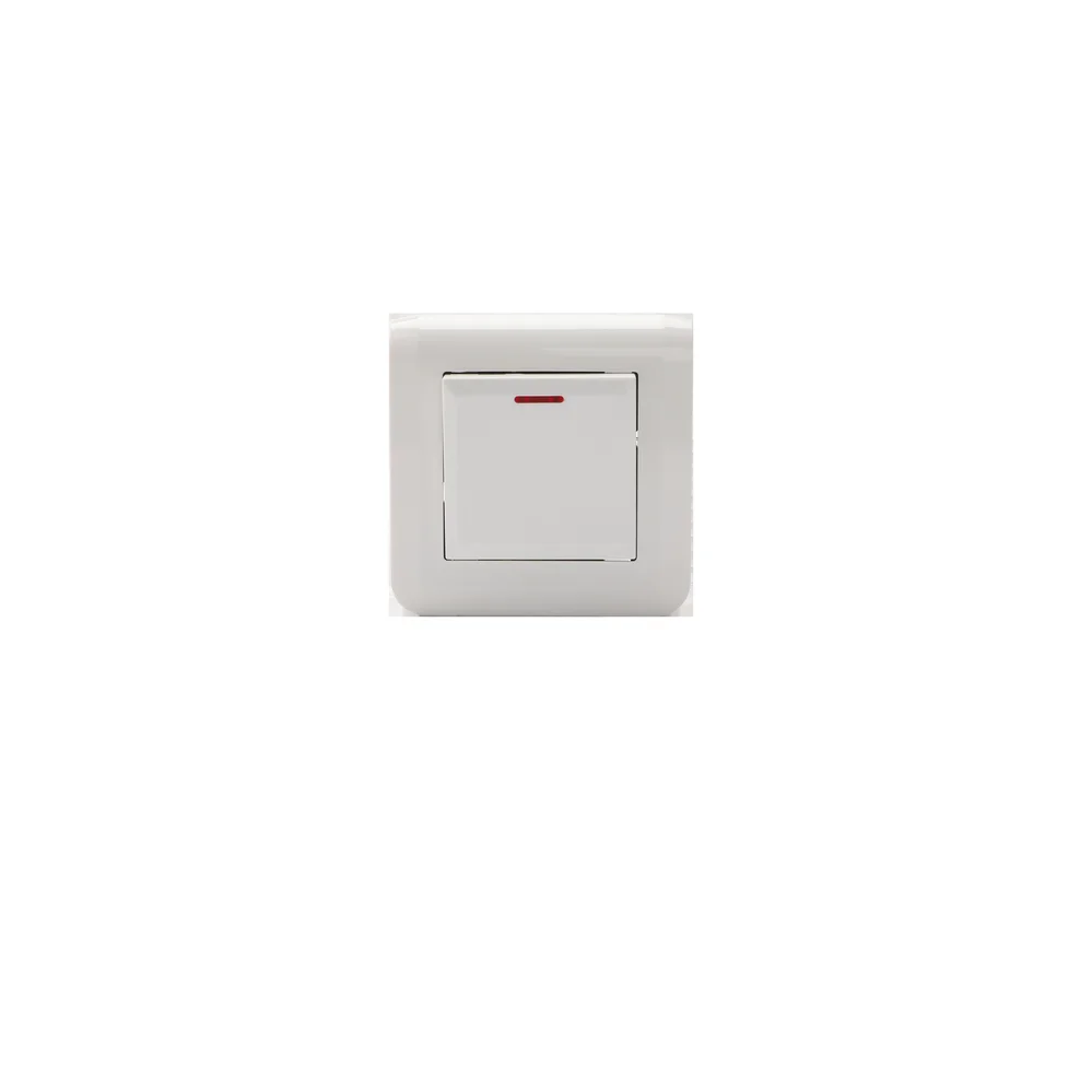 Wall Push Button Switches Panel Home No Neutral Eu Us 1 2 3 4 Gang 1 2 ...