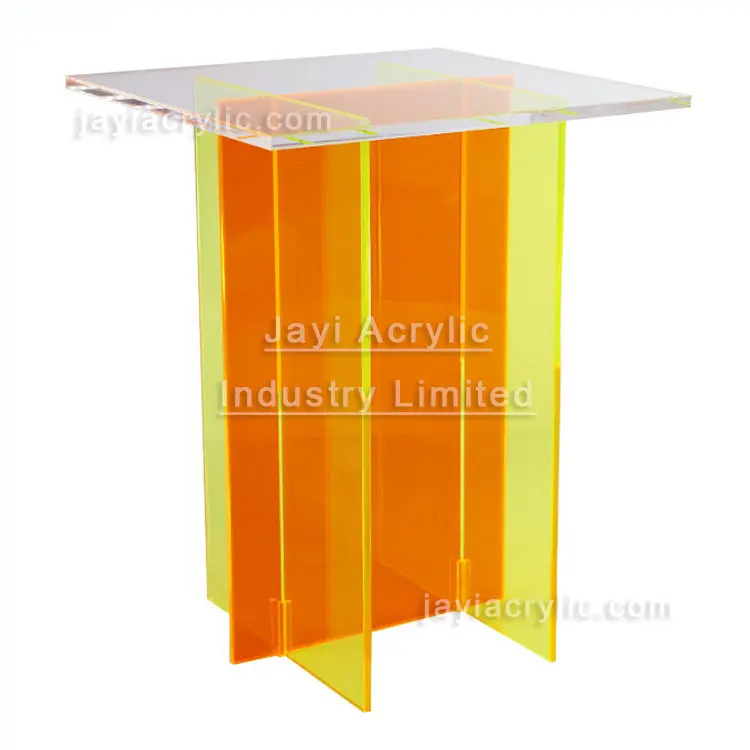 Clear Plastic End Tables - Modern Perspex Coffee Table