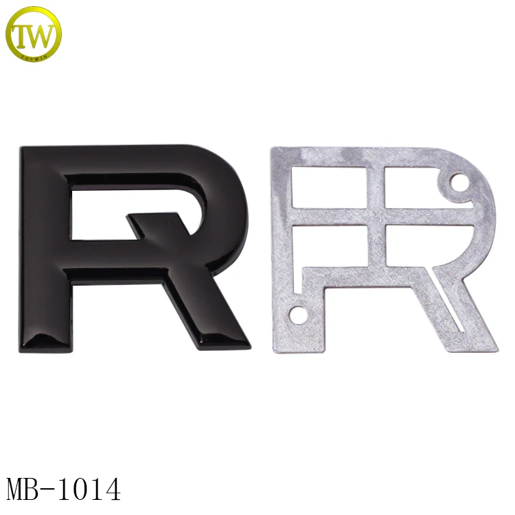 Custom Made Engraved Plate Logos Gold Plated Wallet Accessory Private ...