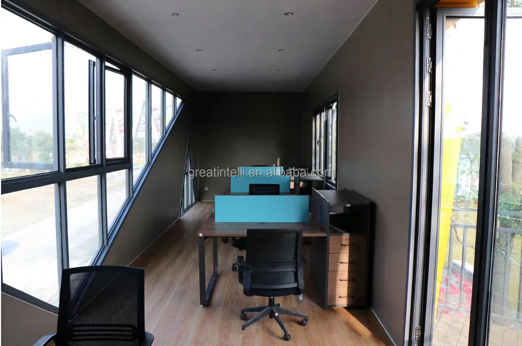 20ft Folding Container Office - Mobile Outdoor Modular Pod