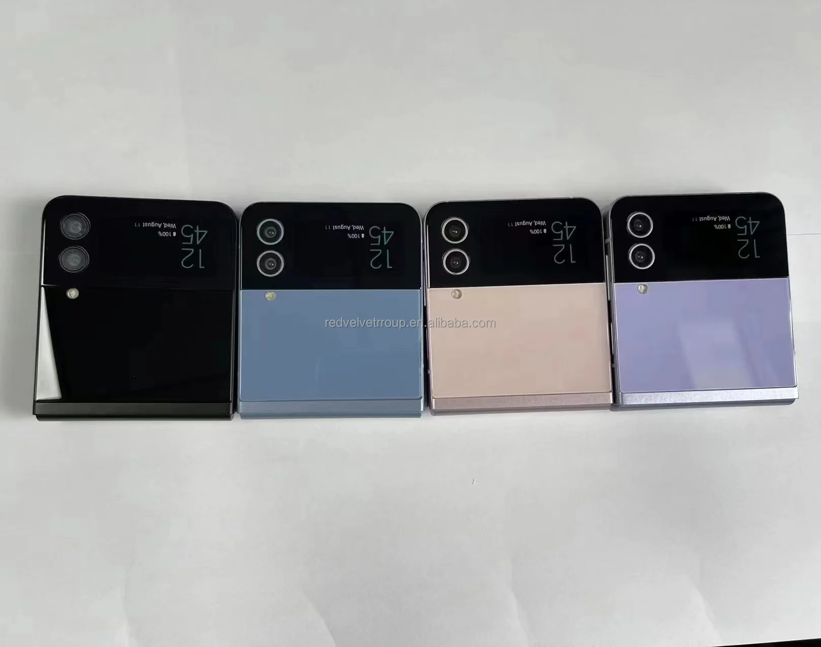 Black Screen Dummy Phone Decor Dummy For Samsung Galaxy Flip 4 Mockups ...