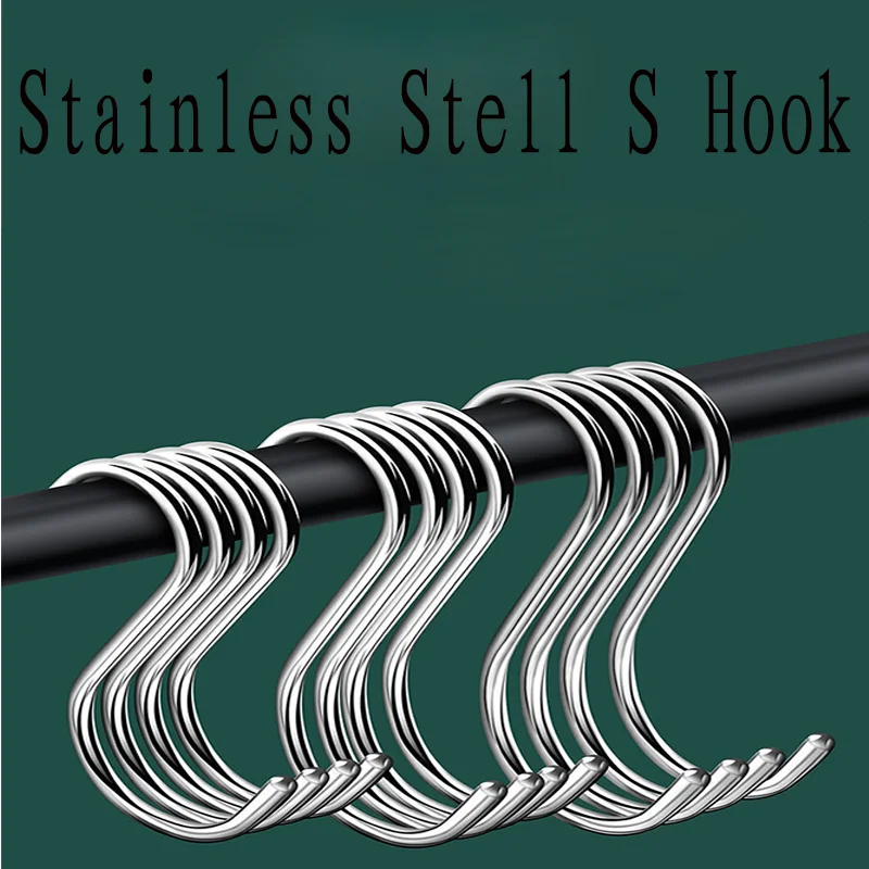 Q235 Steel S-hook In Zinc Plated Galvanized Plain Finish Carton Model ...