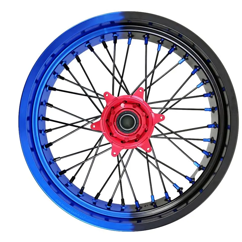 Supermotard Wheels Purple Color Supermoto Wheel 17*3.0/3.5/4.25/4.5/5.0 ...