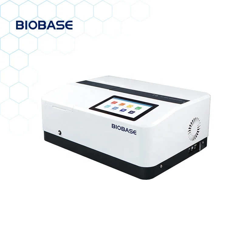 BIOBASE Touch Screen UV/Vis Spectrophotometer BK-UV6T Wavelength190 ...