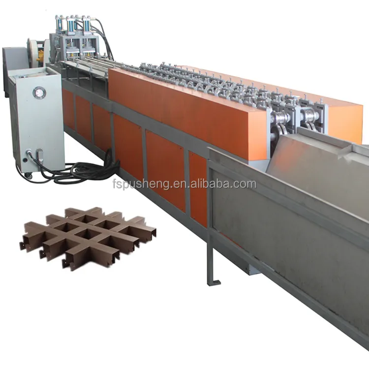 Making Aluminum U Profile Suspended Ceilings Grillato Ceiling Open Cell ...