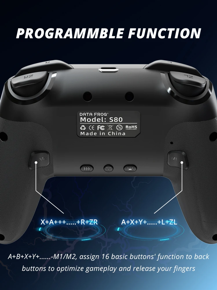 Data Frog S80 Thunder Game Controller for Nintendo Switch