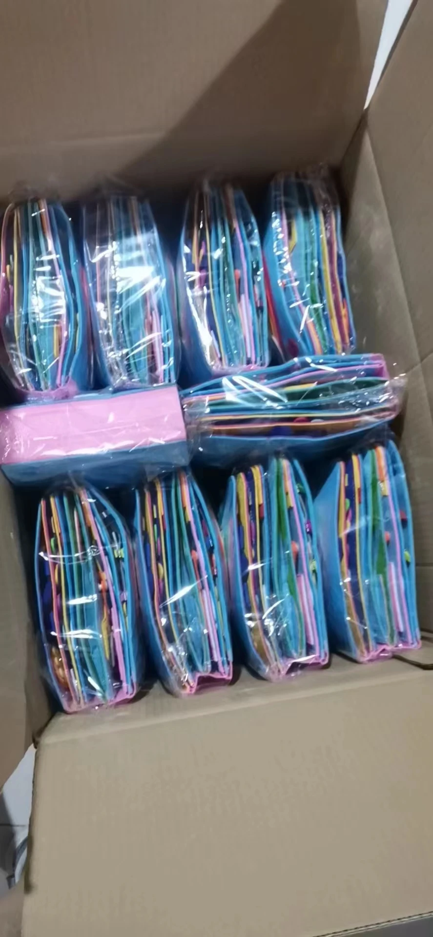 Kids Montessori Sensory Toddle Activity Busy Board Bag For Toddler 1 3 ...