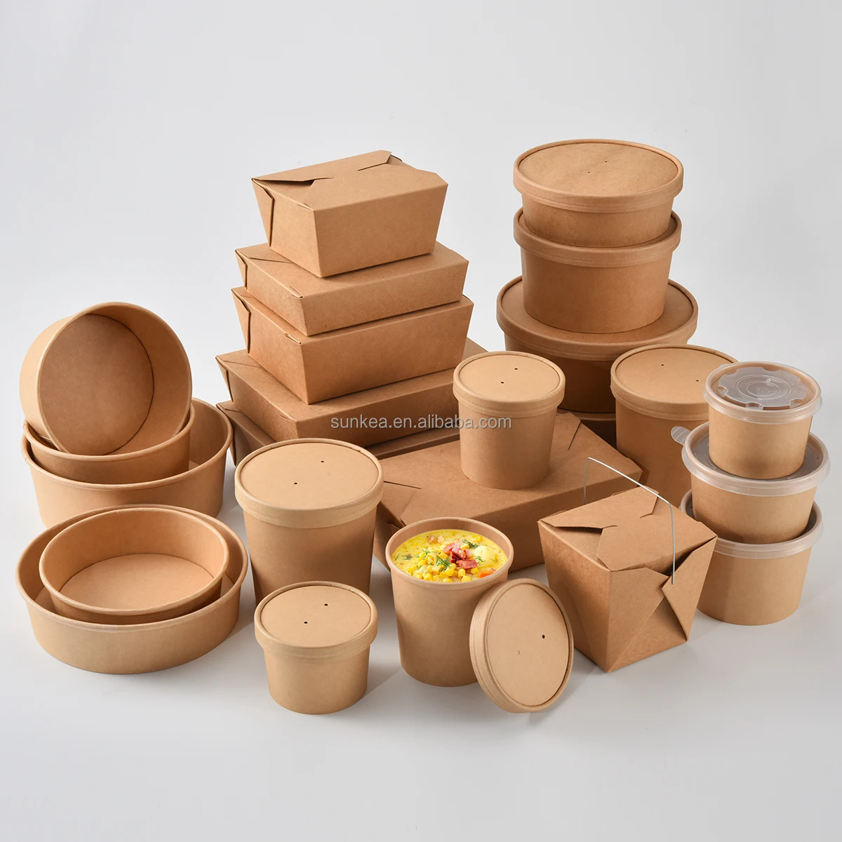 Custom Disposable Paper Packaging - Eco-Friendly & Stylish