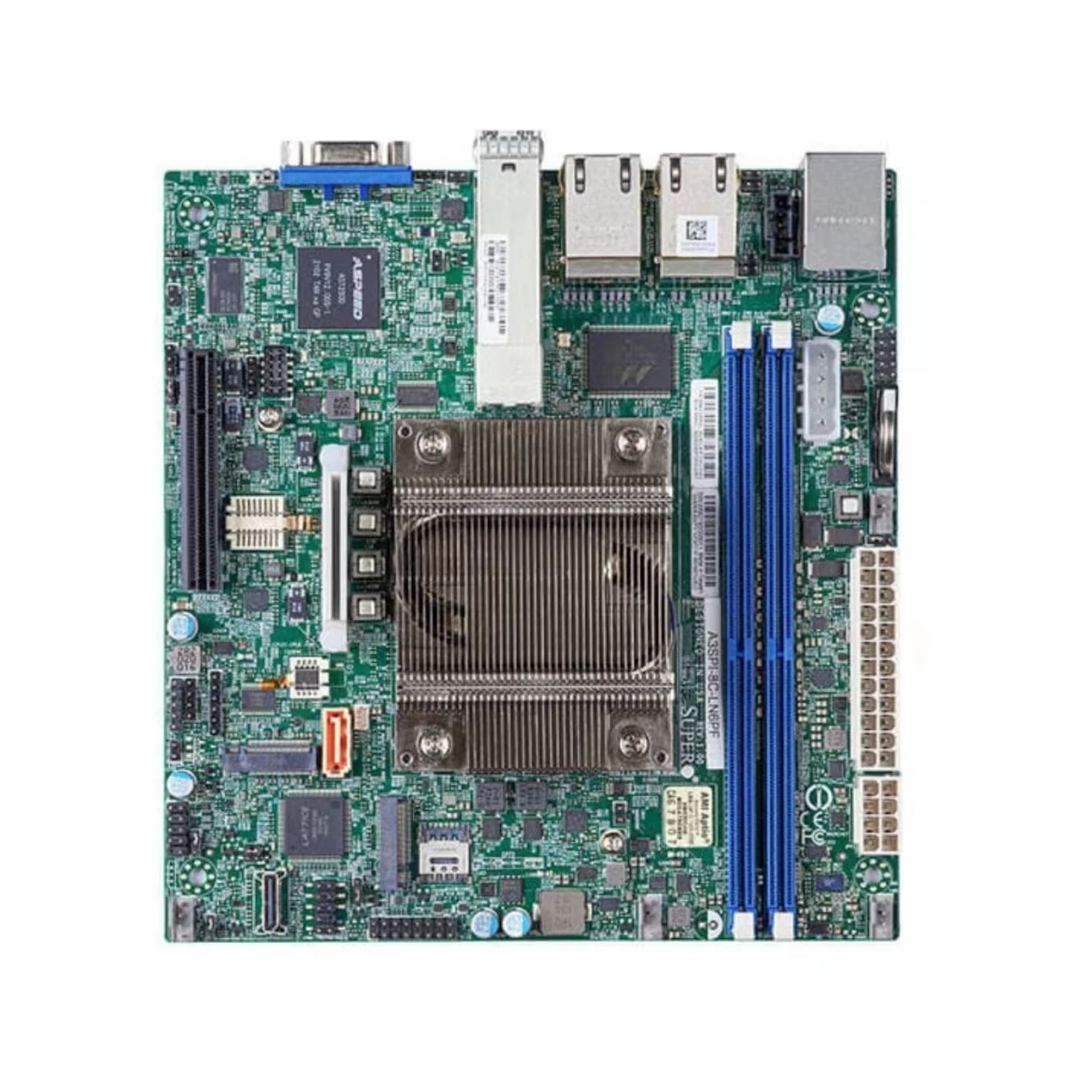 Motherboard Supermicro Mbd-a3spi-4c-ln6pf Soc Fcbga2106 Intel Atom ...