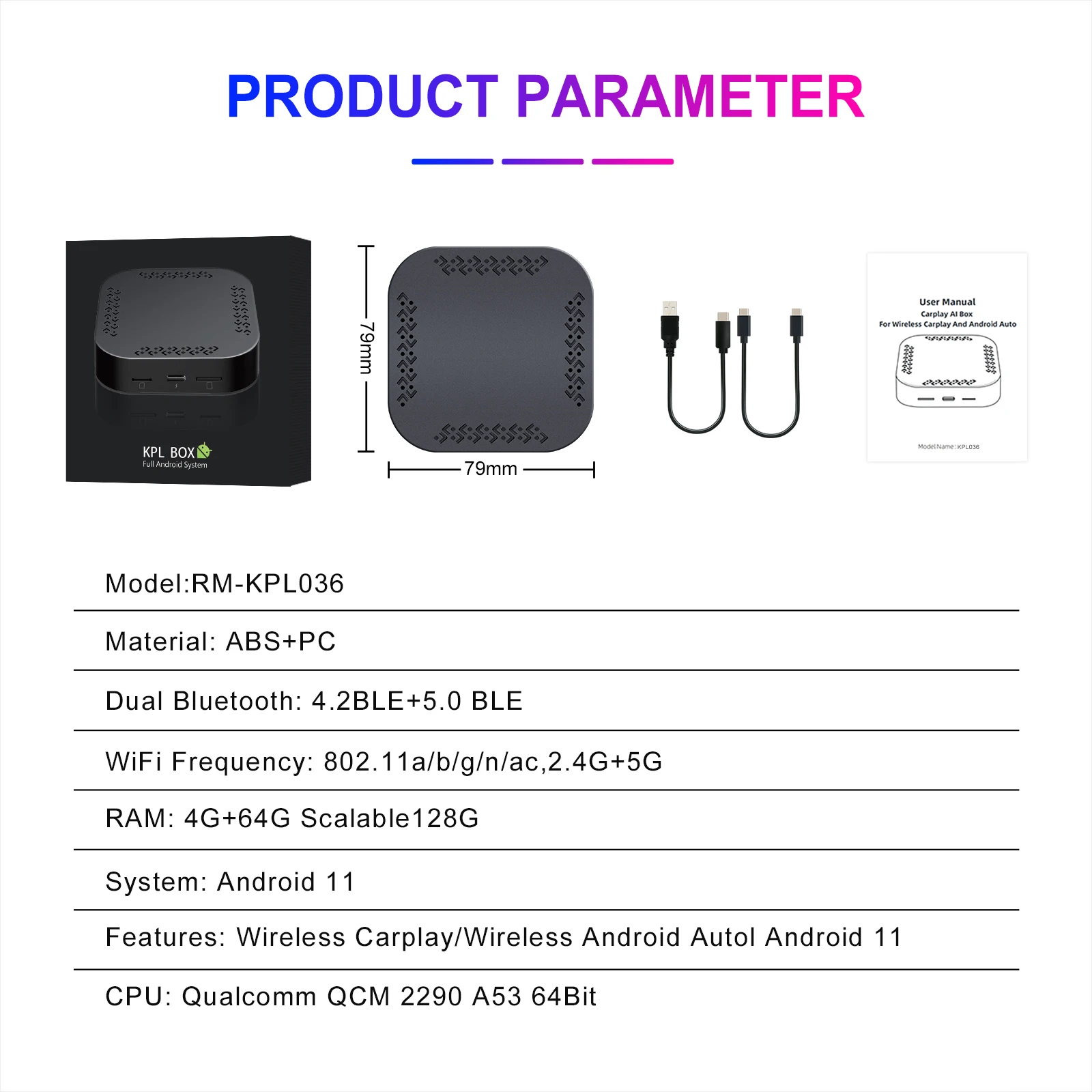 Multi-function Smart Carplay Box - Universal Android Ai