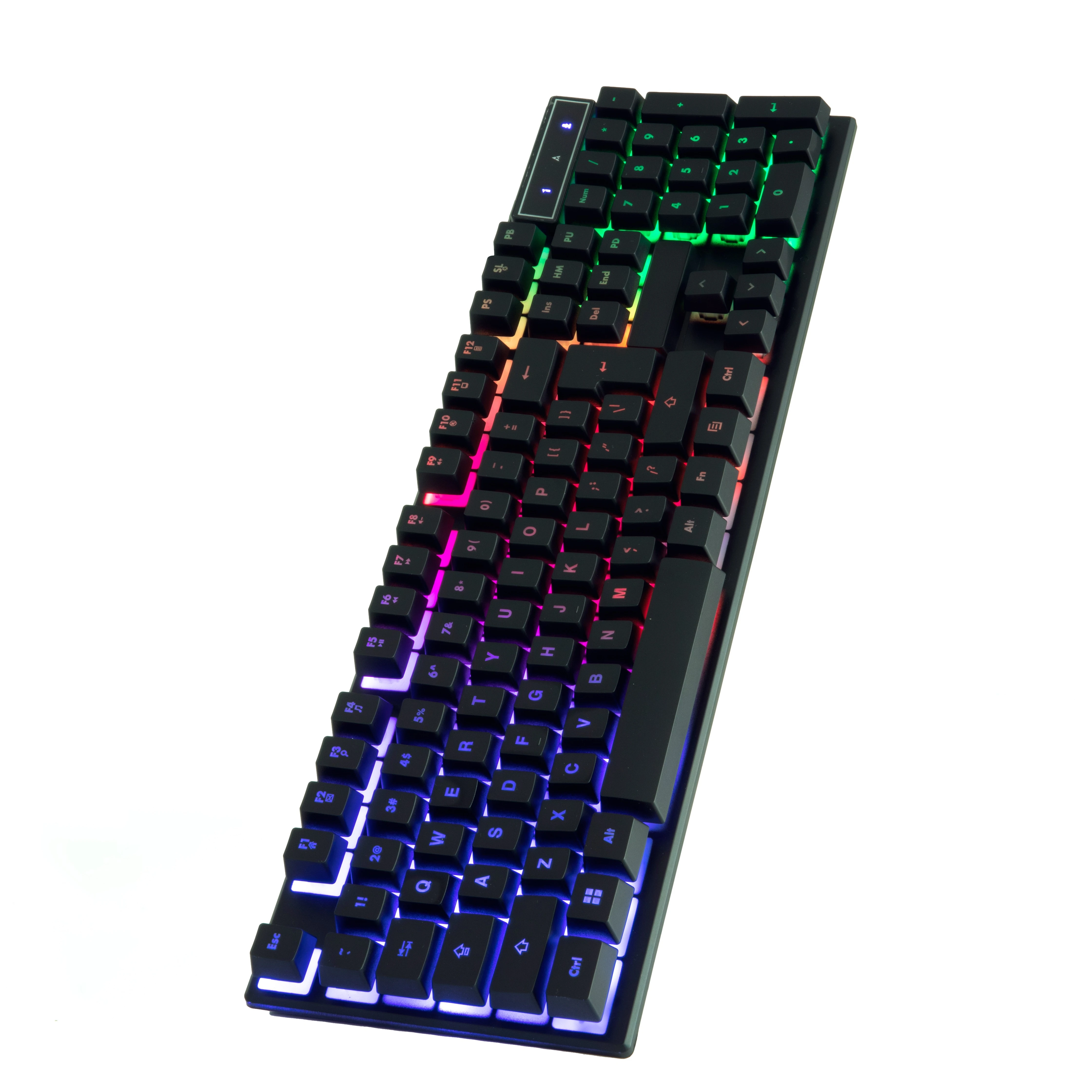 Game Mechanical Feel 104 Keys Pc Gaming Rgb Office Computer Keyboard ...