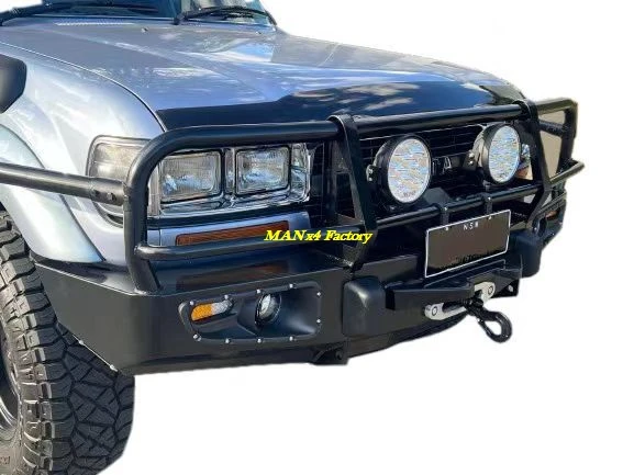 Toyota Land CruiserFront Bumper for Duty Steel Bull LC80 4x4 Off-Road ...