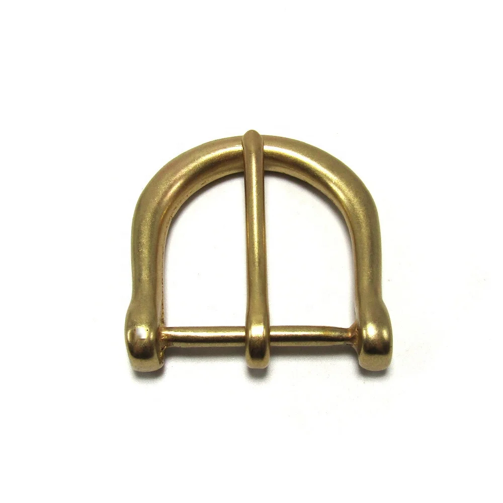 Custom Solid Brass D Ring Belt Buckles Manufacturer Pin Buckle 39mm for ...
