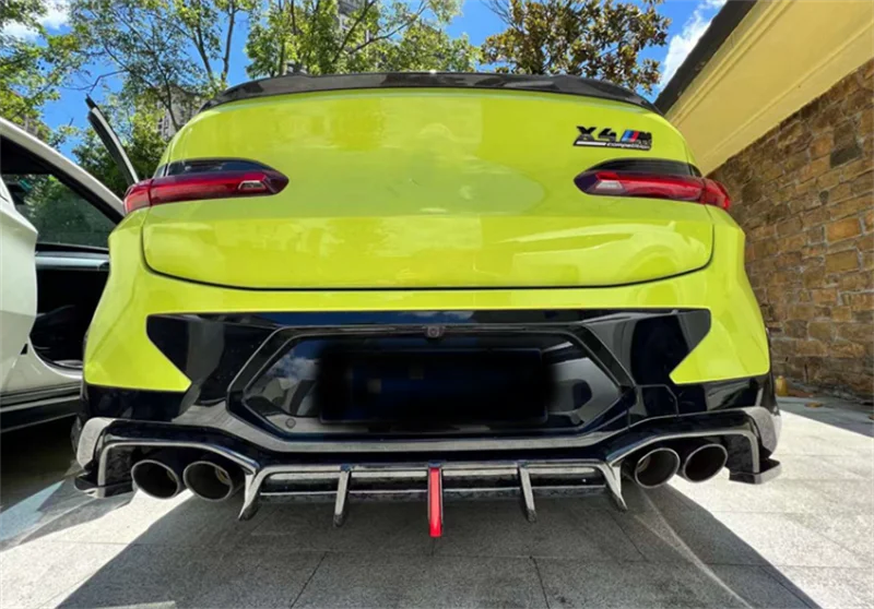 Ae Style Carbon Fiber Front Bumper Edge Rear Diffuser Side Skirts Rear ...