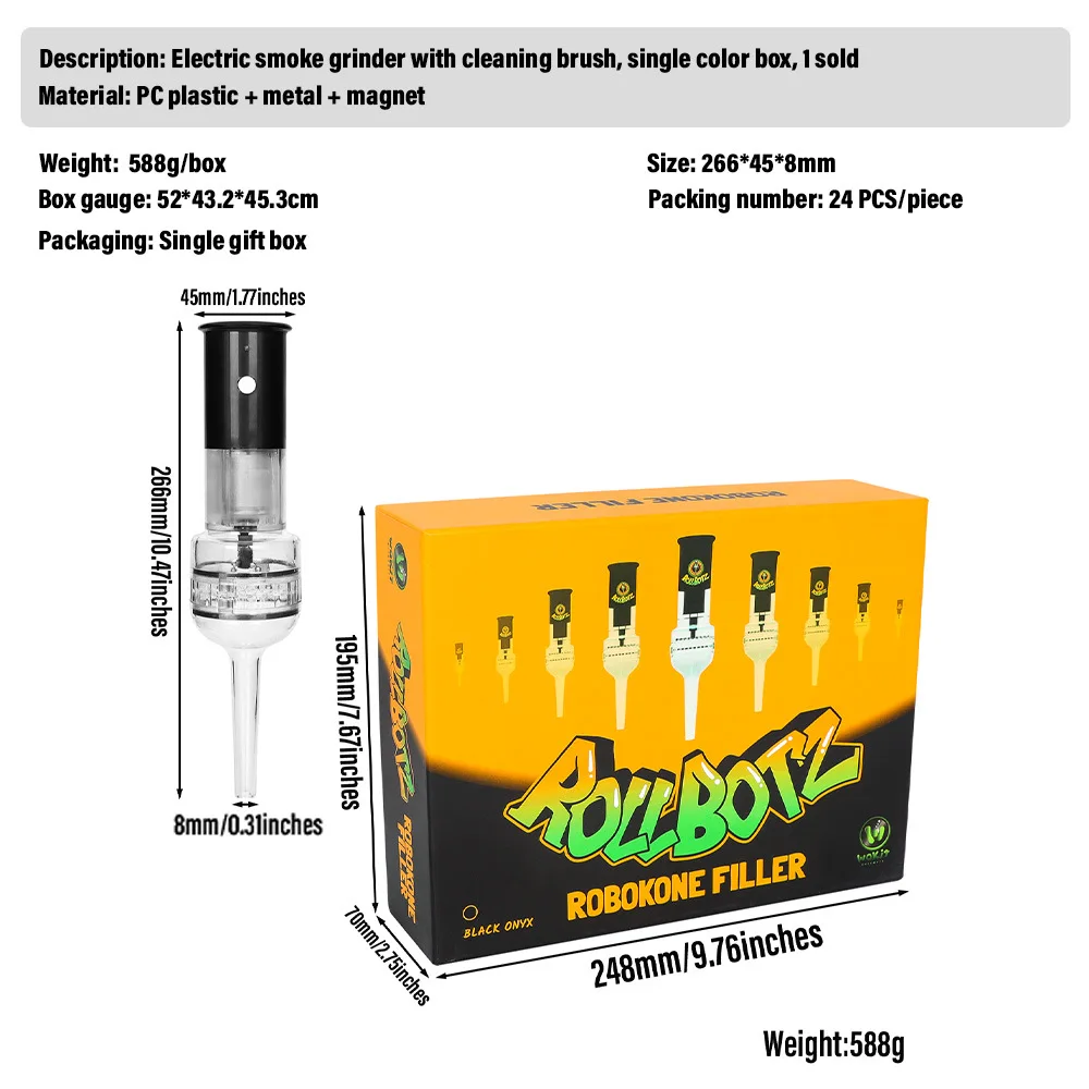 High Quality Electric Herb Grinder Automatic Tobacco Filler Machine Usb ...