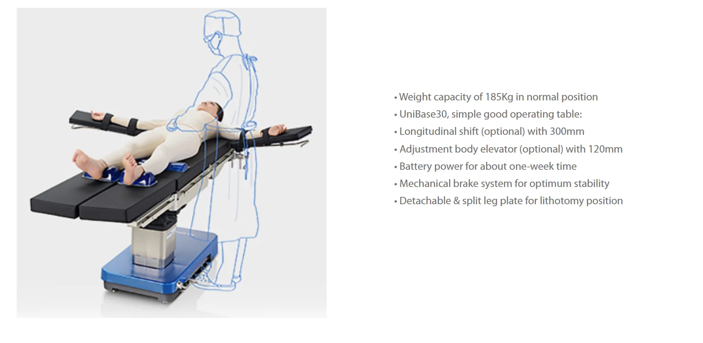 Mindray Unibase 30 - High Quality Ophthalmic Operating Table