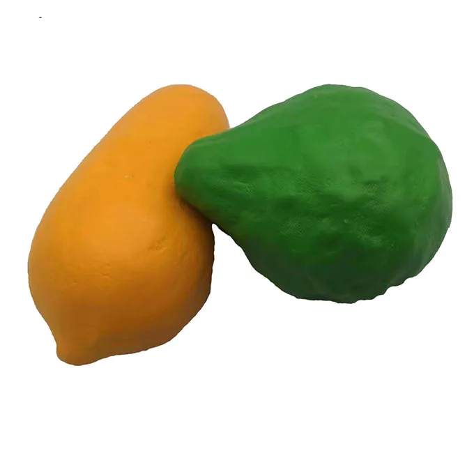 Cute Pulp Fruit Model Green Vegetable Model Fruit For Display Case ...
