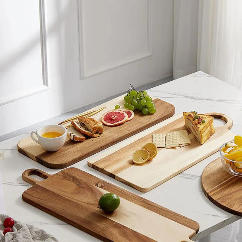 Customized Design Wooden Cutting Board For Kitchen Solid Wood Food ...