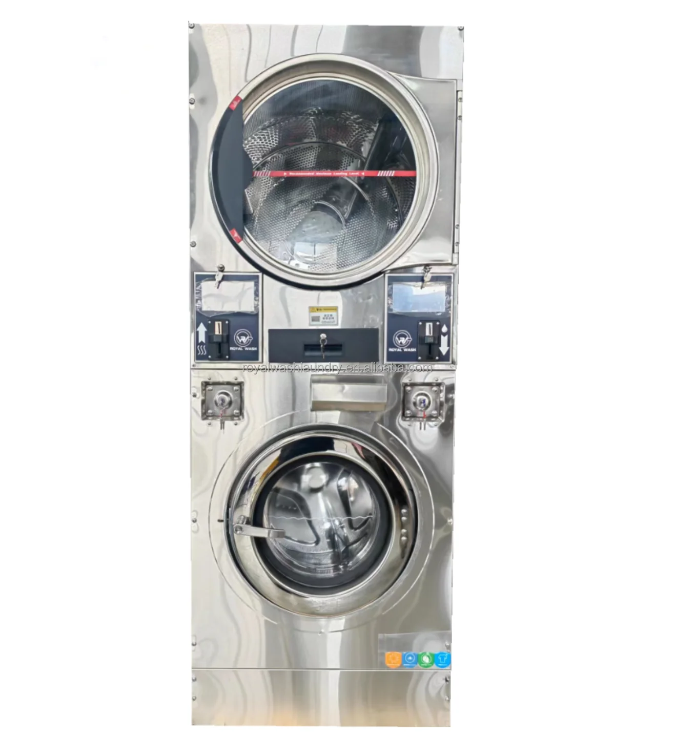 Stackable Commercial Washer and Dryer | Save Floor Space | Perfect for ...