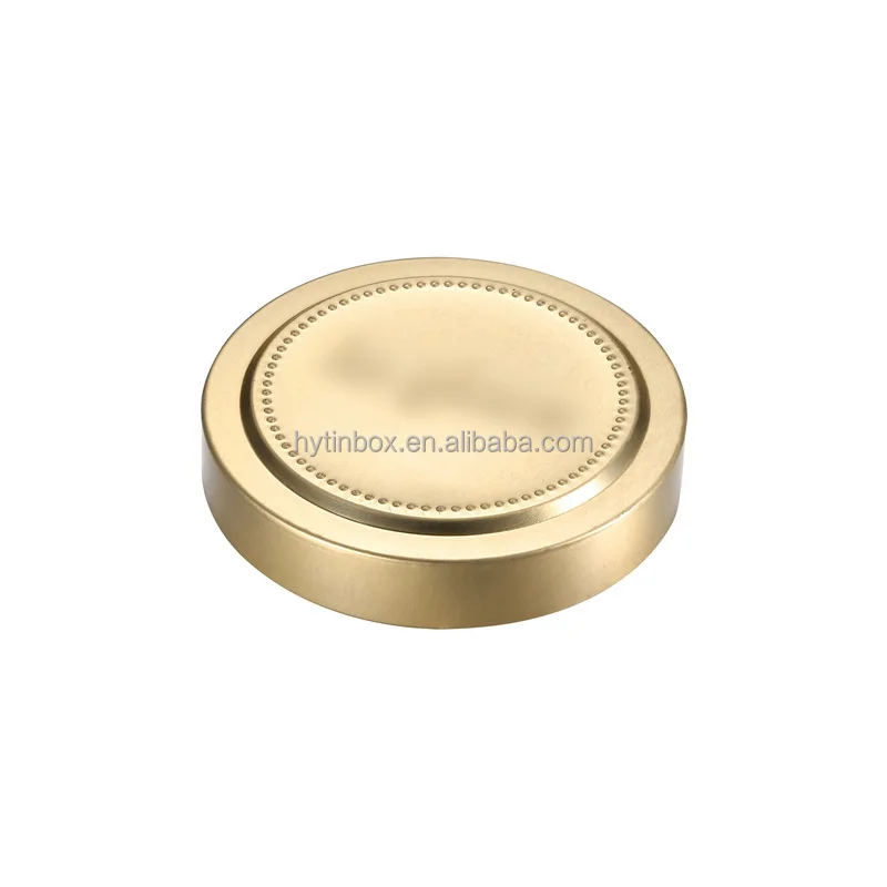 Custom Printing Round Metal Tin Lid For Glass Mason Jar - Buy Metal Tin ...