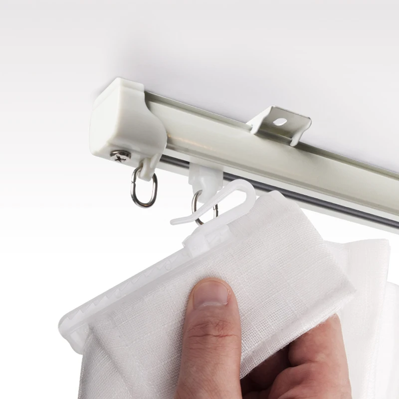 Single Simple Curtain Track Curtain Rail From Factory Wholesale - Buy ...