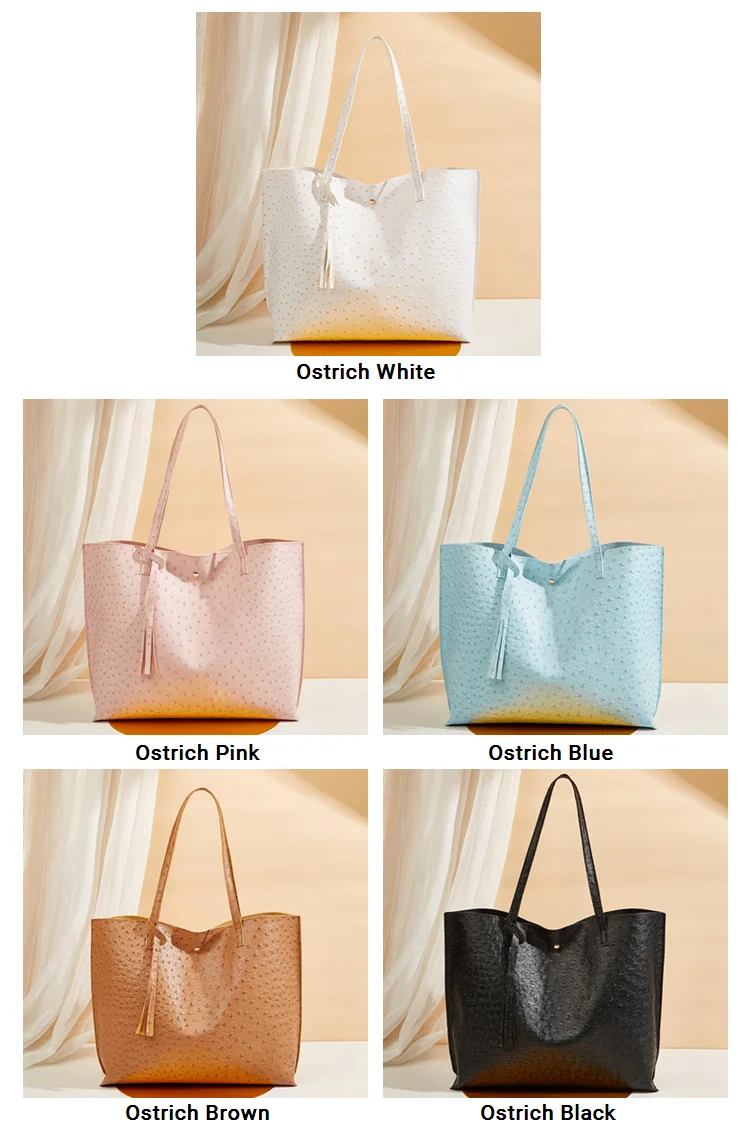 C-SWY-08 Women's Soft Faux Leather Tote Shoulder Bag