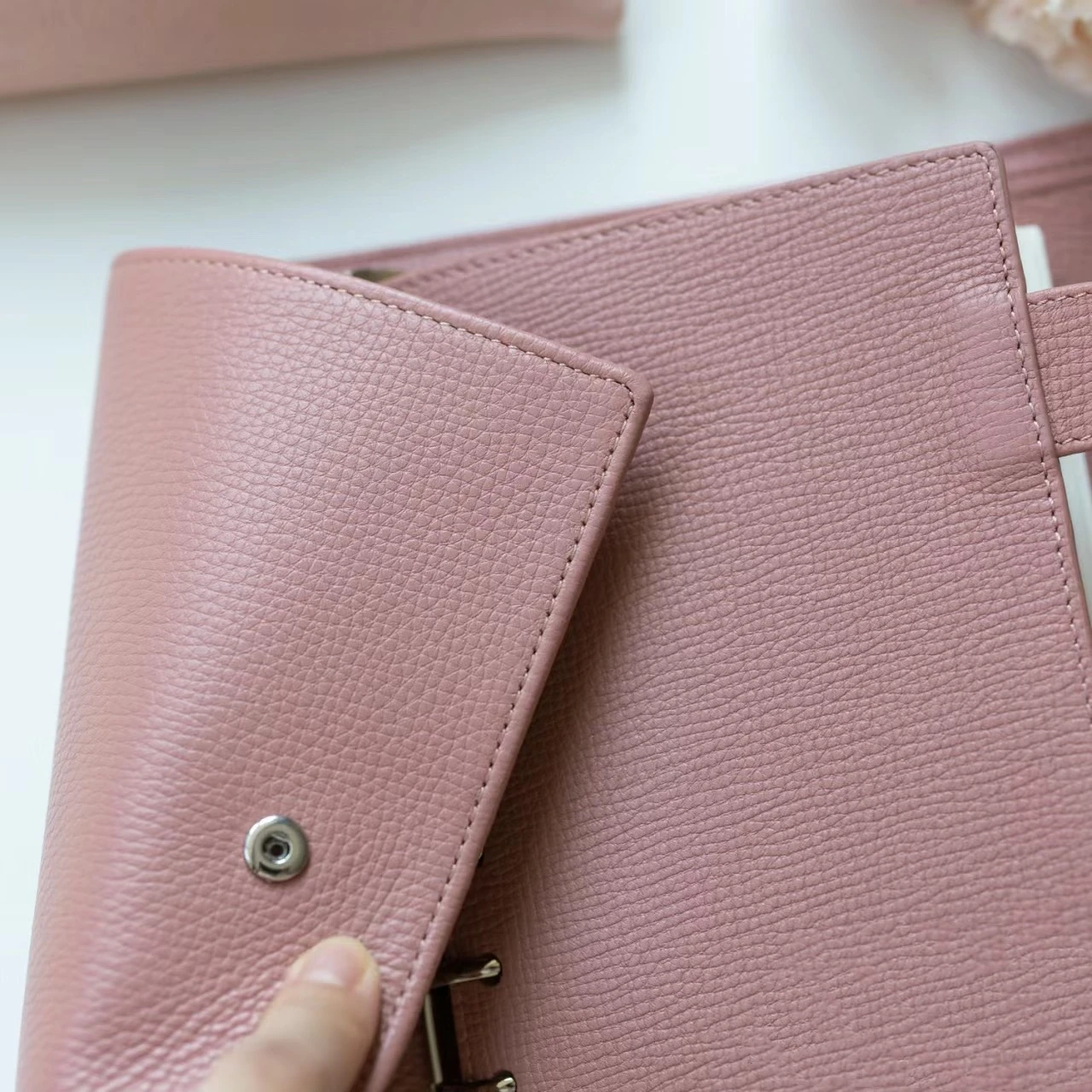 Wholesale Leather Binder A5 - PU Leather 6 Ring Wallet