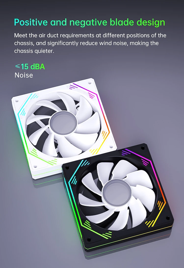 Snowman OEM 12VDC PC RGB Fan - Efficient Cooling Solutions