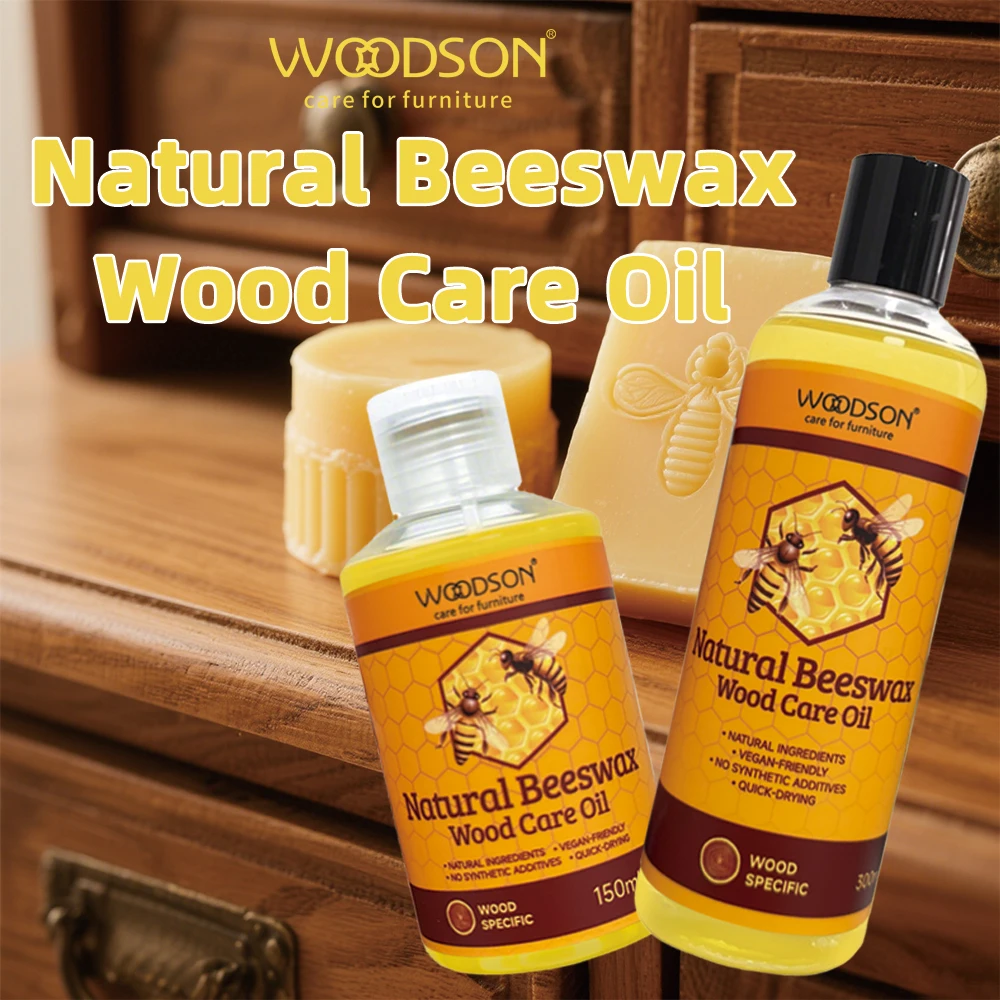 Eco-friendly 300ml Natural Beeswax Wood Care Oil for Wood Furniture ...