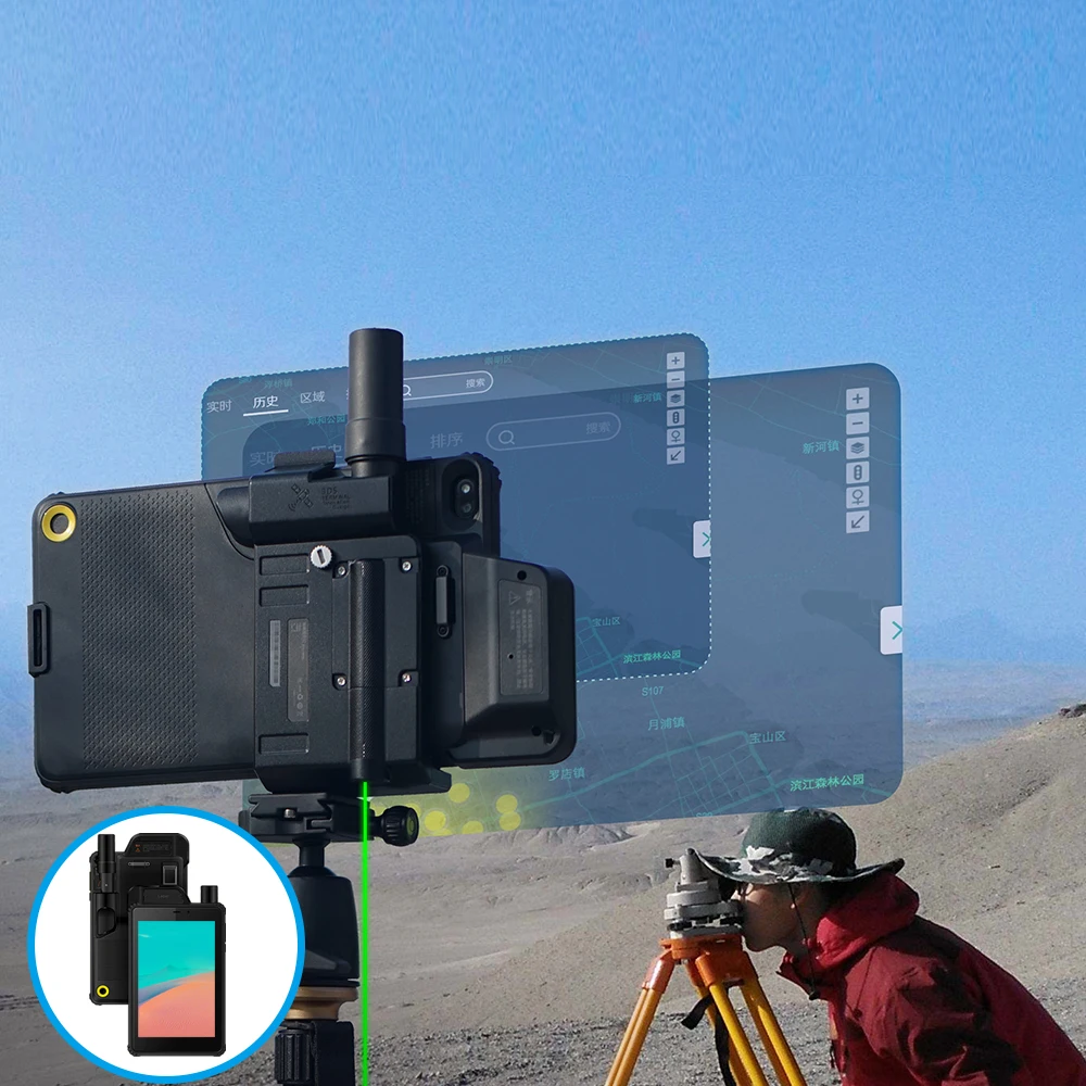 Gnss Industrial Tablet Pogo Pin IP67 - High Precision GPS