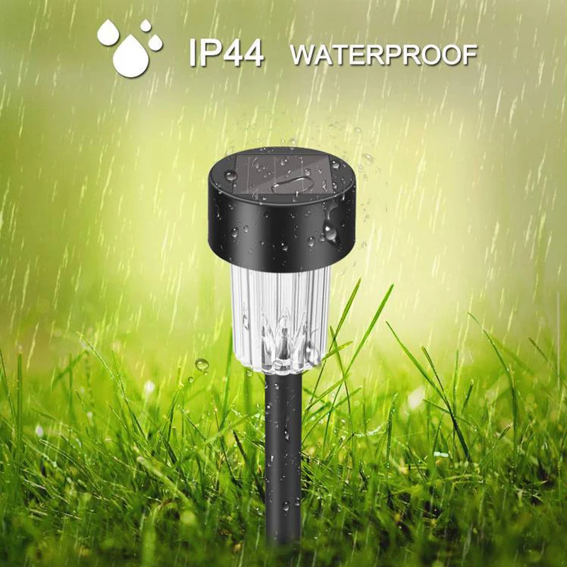Modern Led Solar Garden Light Landscape Outdoor Waterproof Pathway ...