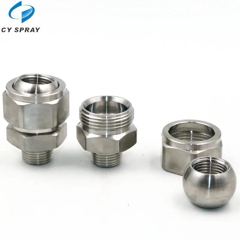 3 Pieces Connect Adjustable Swivel Ball Joint Nozzle Adjustable Ball ...